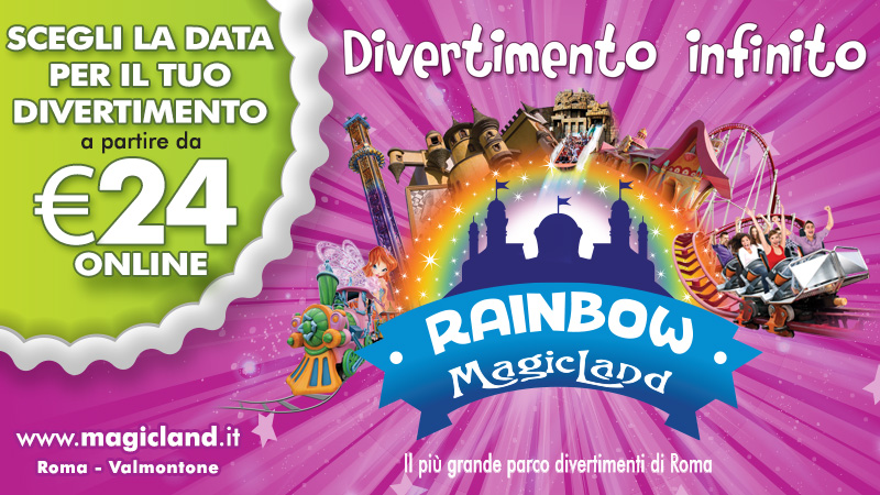 Rainbow MagicLand Il più grande parco divertimenti di Roma - Dimensione ...